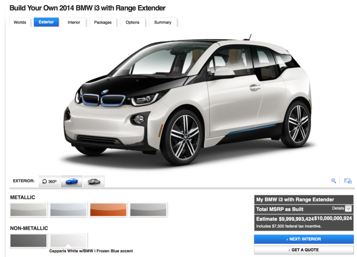 Bmw.de Configurator