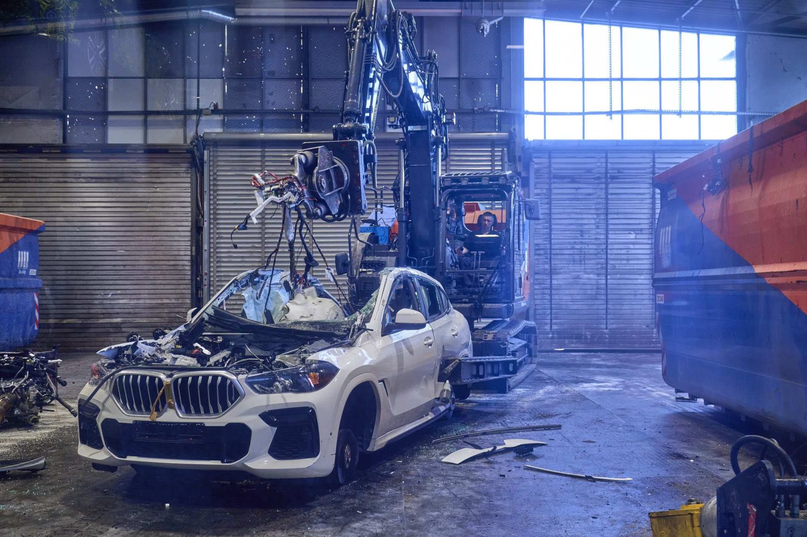 Crushing BMW's to Build New Ones - Inside BMW's Largest Recycling ...
